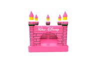 China Pink Color Inflatable Disney childrens inflatable bouncy castle for sale