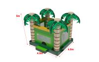 China Tropical Palm Tree Bounce House 	Childrens Inflatable Castle for sale