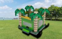 China Tropical Palm Tree Bounce House 	Childrens Inflatable Castle for sale