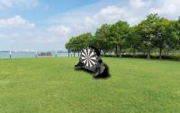 China Giant Soccer Dart Inflatable Games For Indoor Outdoor Playground Park for sale