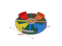 China Multi Color Hungry Hippos Inflatable Games Customized For Adults Teenager for sale