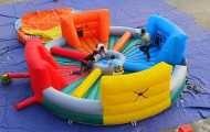 China Multi Color Hungry Hippos Inflatable Games Customized For Adults Teenager for sale