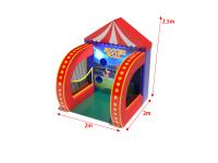 China Carnival Activities Soccer Goal Inflatable Games For Playground Park for sale