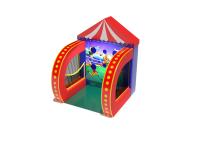 China Football Carnival Inflatable Games 2x2x2.5m For Playground Park for sale