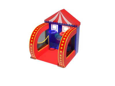 China PVC Tarpaulin Inflatable Basketball Game Carnival Activities For Park for sale