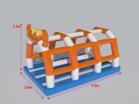 China Indoor Outdoor Playground Inflatable Games Crab Swing For Children for sale
