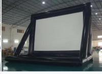 China Customized Size Inflatable Movie Screen Rental For Party Home for sale