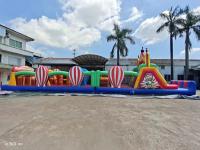 China Inflatable Carnival Obstacle Course Customized For Rental And Sale for sale