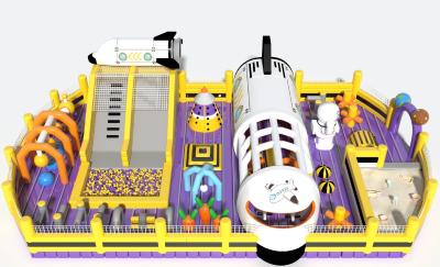 China Large Szie Airplane Theme Park Inflatable Bouncy Castle playground for sale