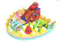 China Indoor Playground Inflatable jumping Castle park for childrens for sale
