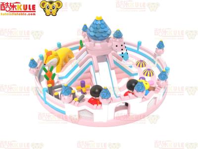 China Inflatable Castle Big Circle With Slides Indoor Playground For Kids for sale