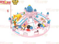 China Inflatable Castle Big Circle With Slides Indoor Playground For Kids for sale