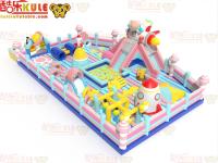 China Rocky Theme With Ocean Balls Inflatable Childrens Bouncy Castle for sale