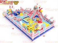 China Rocky Theme With Ocean Balls Inflatable Childrens Bouncy Castle for sale