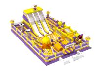 China Tiger Fun Park Playground With Big Slides And Obstacles Course for sale
