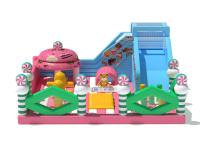 China Candy Park Magic Inflatable Castle Bounce House For Children for sale
