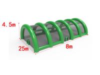 China Green Outdoor Inflatable Tents Movable Air Structure For Event for sale