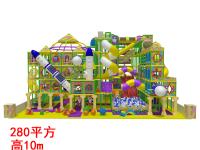 China Commercial Indoor Playground Equipment With Large Children Slide for sale