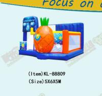 China Inflatable Bouncy Castle For Childrens Physical Development for sale