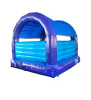 China Versatile Inflatable Blue Color Bouncy Castle For Childrens for sale