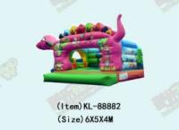 China Inflatable Dinosaur Commercial Jumping House For Childrens for sale