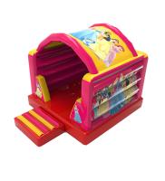 China Disneyland Princess Small Inflatable Jumping Castle For Kids for sale