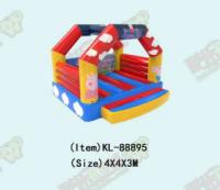 China Children Playground Peppa Pig Theme Inflatable jumping Castle for sale
