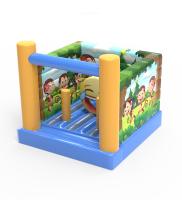 China Small Commercial Grade Inflatable Monkey Bouncy Castle 4*4*4m for sale