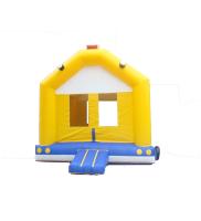 China Yellow Color Simple Model Inflatable Bouncy Castle 5*5*5m for sale