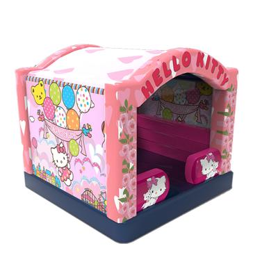 China Hello-Kitty Inflatable Kids Small Bouncy Castle Fun Park for sale