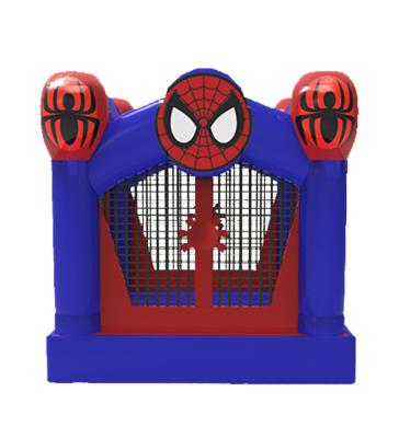 China Spider-Man Inflatable Castle Bouncer Kids Fun Park Playground for sale