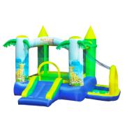 China Commercial Inflatable Small Bouncer Castle With Pool For Kids for sale