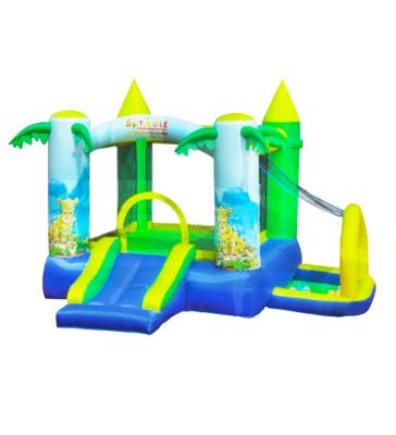 China Commercial Inflatable Small Bouncer Castle With Pool For Kids for sale