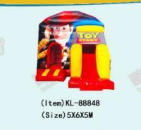 China Toy Story Blow Up Bounce House With Slides Double Stitching for sale