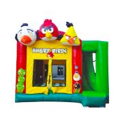 China Angry Birds Theme Inflatable Jumping Castle Double Stitching for sale