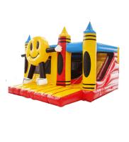 China Amusement Park  Inflatable Castles High Durability for sale