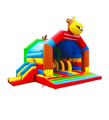 China Safe Inflatable Obstacles Course With Some Cartoon Patterns for sale