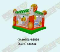 China Fruit Theme Inflatable Castles Tarpaulin Blow Up Bounce House for sale