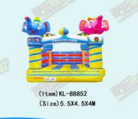 China Elephant Inflatable Small Jumping Buncy House For Childrens for sale