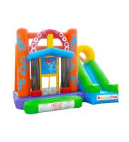 China Adult Inflatable Castles With Colorful Circular Patterns for sale