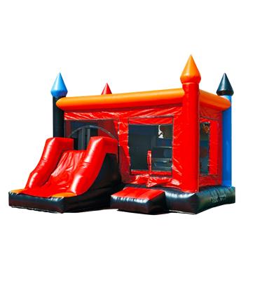 China Trampoline Inflatable Bounce House Indoor Play Customized Color for sale