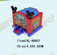 China Commercial Inflatable Bounce House With Mickey Mouse Patterns for sale