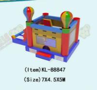 China Hot Air Balloon Theme Commercial Inflatable Small Jumping Castle for sale