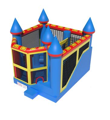 China Kids Play Commercial Inflatable Bounce House With Slides for sale