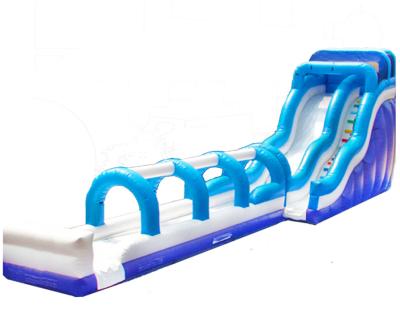 China Aldult Ceommercial Grade Inflatable Large Water Slides With Pool for sale