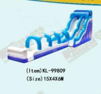 China Aldult Ceommercial Grade Inflatable Large Water Slides With Pool for sale