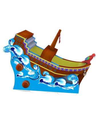 China Ocean Pirate Ship Commercial Inflatable Water Slide Rentals for sale