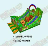 China Children Fun Park Inflatable Giraffe Animals Slide For Rentals for sale