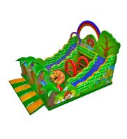 China Children Fun Park Inflatable Giraffe Animals Slide For Rentals for sale