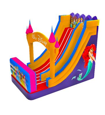 China Children Fun Park Inflatable Desneyland Princess Slide For Rentals for sale